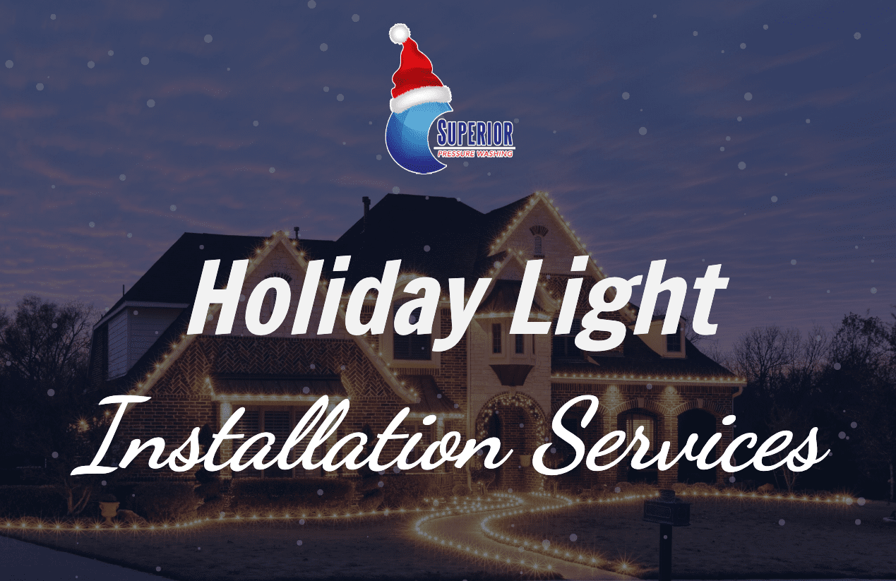 Christmas Lighting Services - Superior Pressure Washing